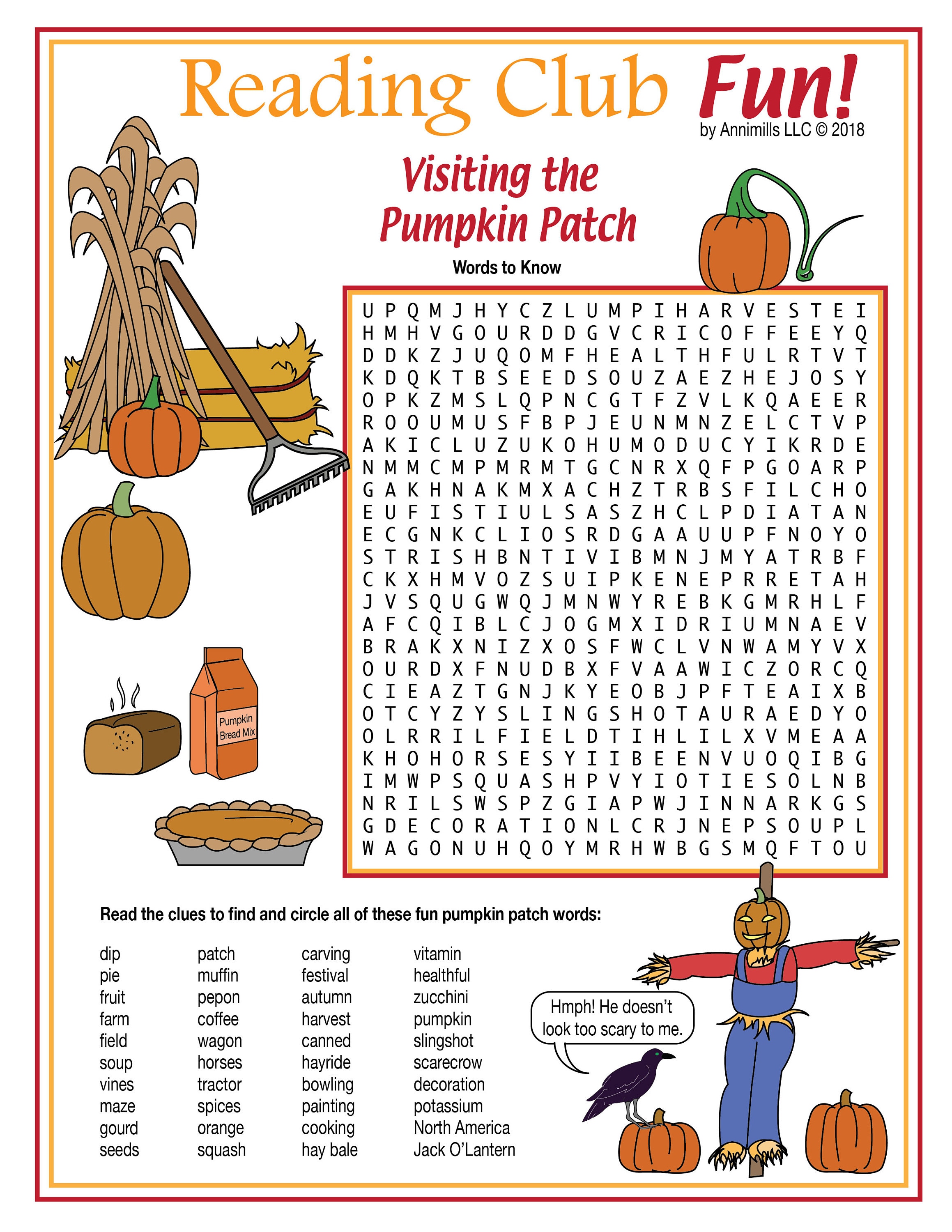 Pumpkin Patch Halloween Visiting the Farm (harvest Time Activities ...