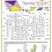 March Winds Blow Spring Printable Puzzle Activity Set - Etsy