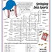 Baseball and Spring Sports Printable Puzzles - Activity Set and ...
