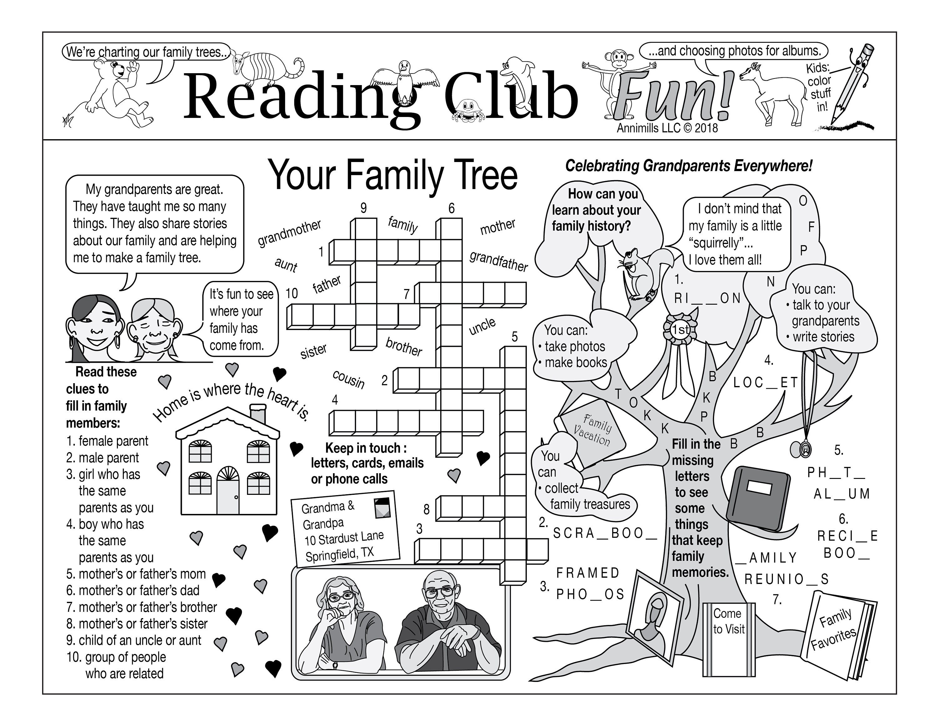 Your Family Tree (grandparents Day, Genealogy) - Etsy