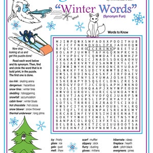 Synonyms for All Seasons – Vocabulary Bundle – Fall Winter Spring ...