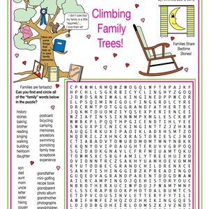 Your Family Tree (grandparents Day, Genealogy) - Etsy