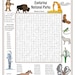 National Parks Printable Puzzle Activity Set, Vocabulary Word Search ...