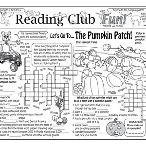 Pumpkin Patch Halloween Visiting the Farm (harvest Time Activities ...