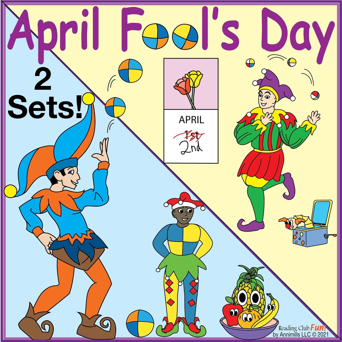 April Fools' Day Printable Puzzle Bundle History | Etsy