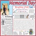 Memorial Day Themes Printable Puzzle Bundle Remembering and Honoring ...