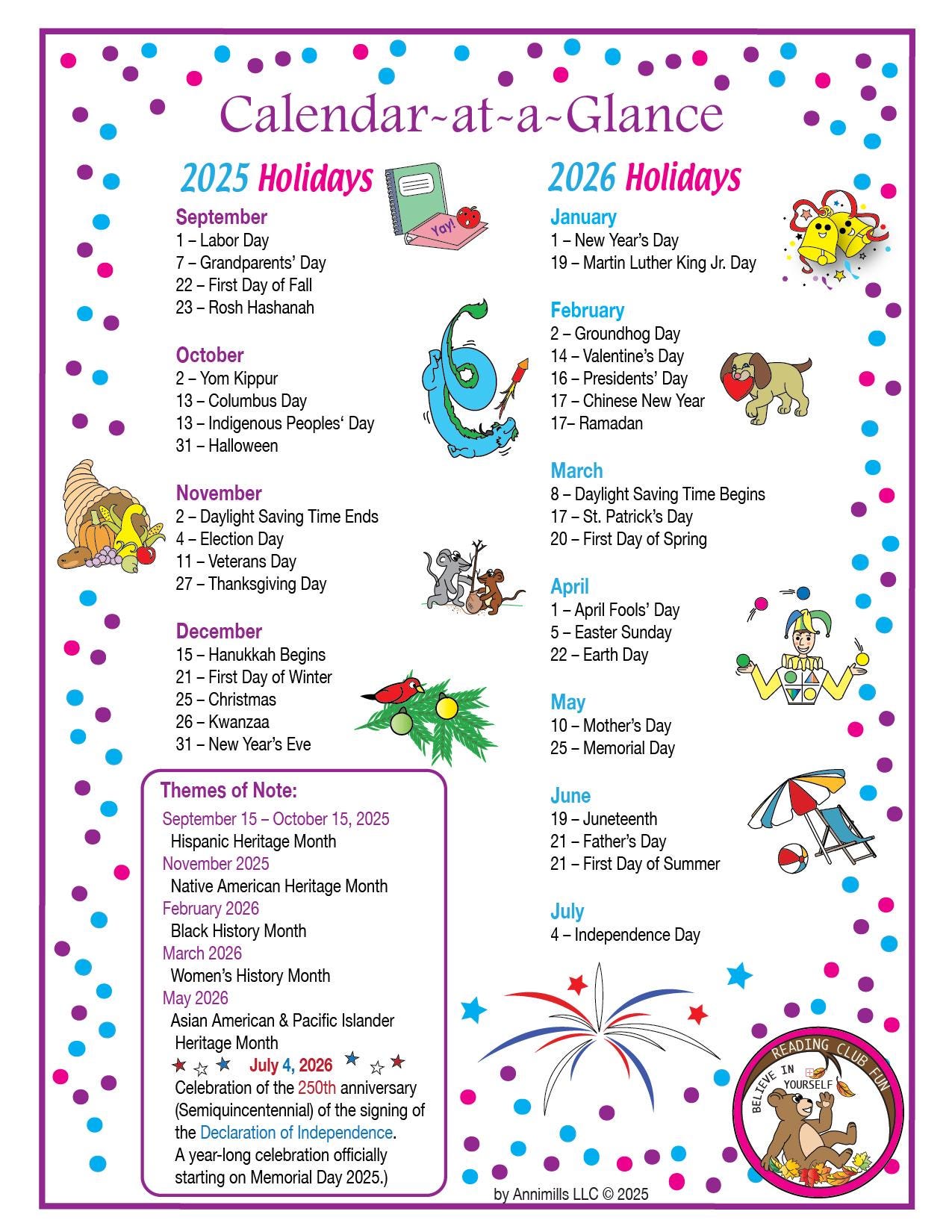 School Year Calendar 2025 - 2026 (editable) Printable Track Reading ...