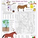 Farmers Market Two-page Printable Activity Set, Word Searches ...
