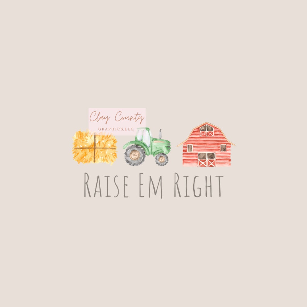 Raise Em Right DTF Heat Transfer - Etsy