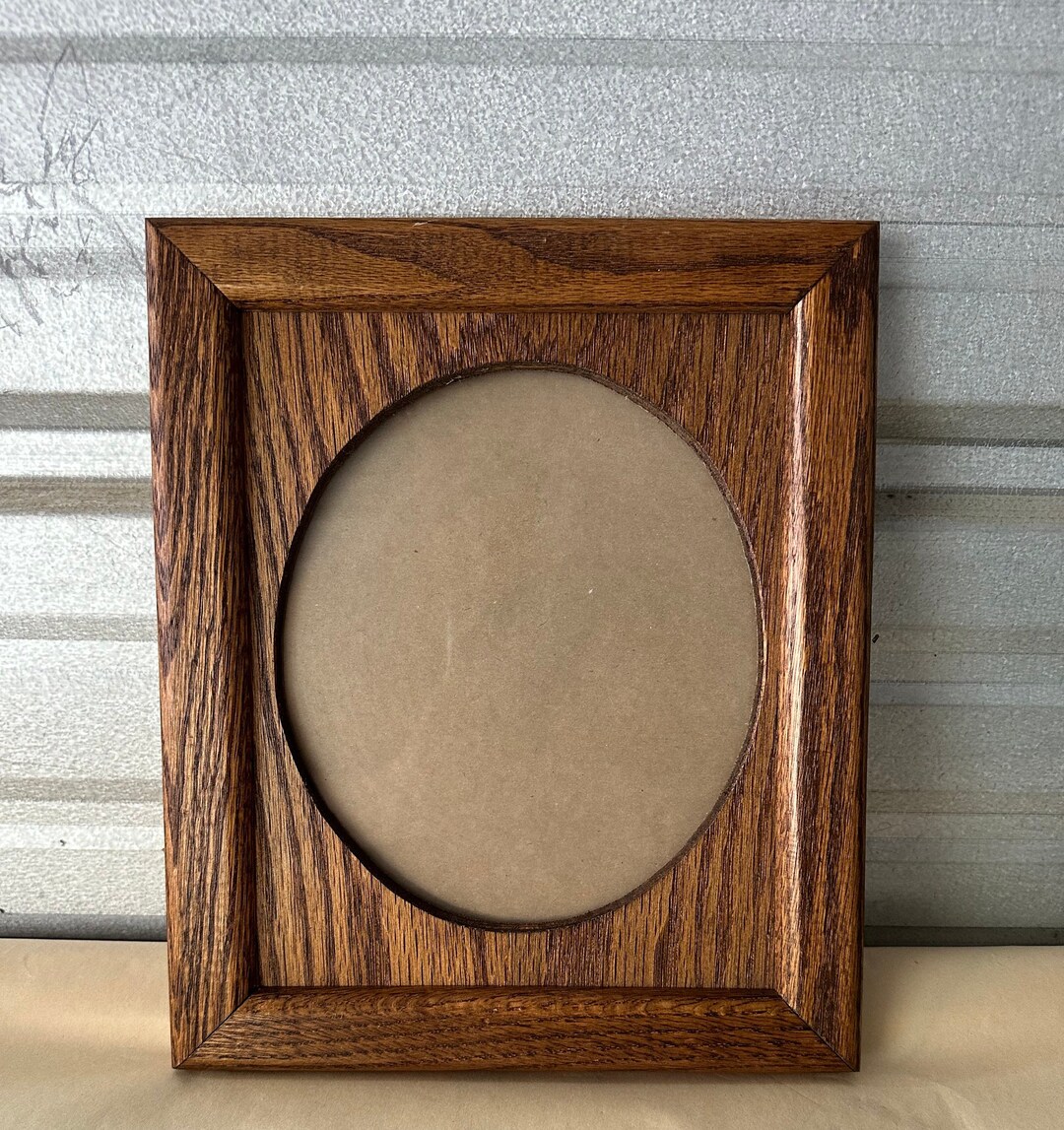 Vintage Hand Crafted Quarter Sawn Frame 12 Inches Tall X 10 Inches Wide ...