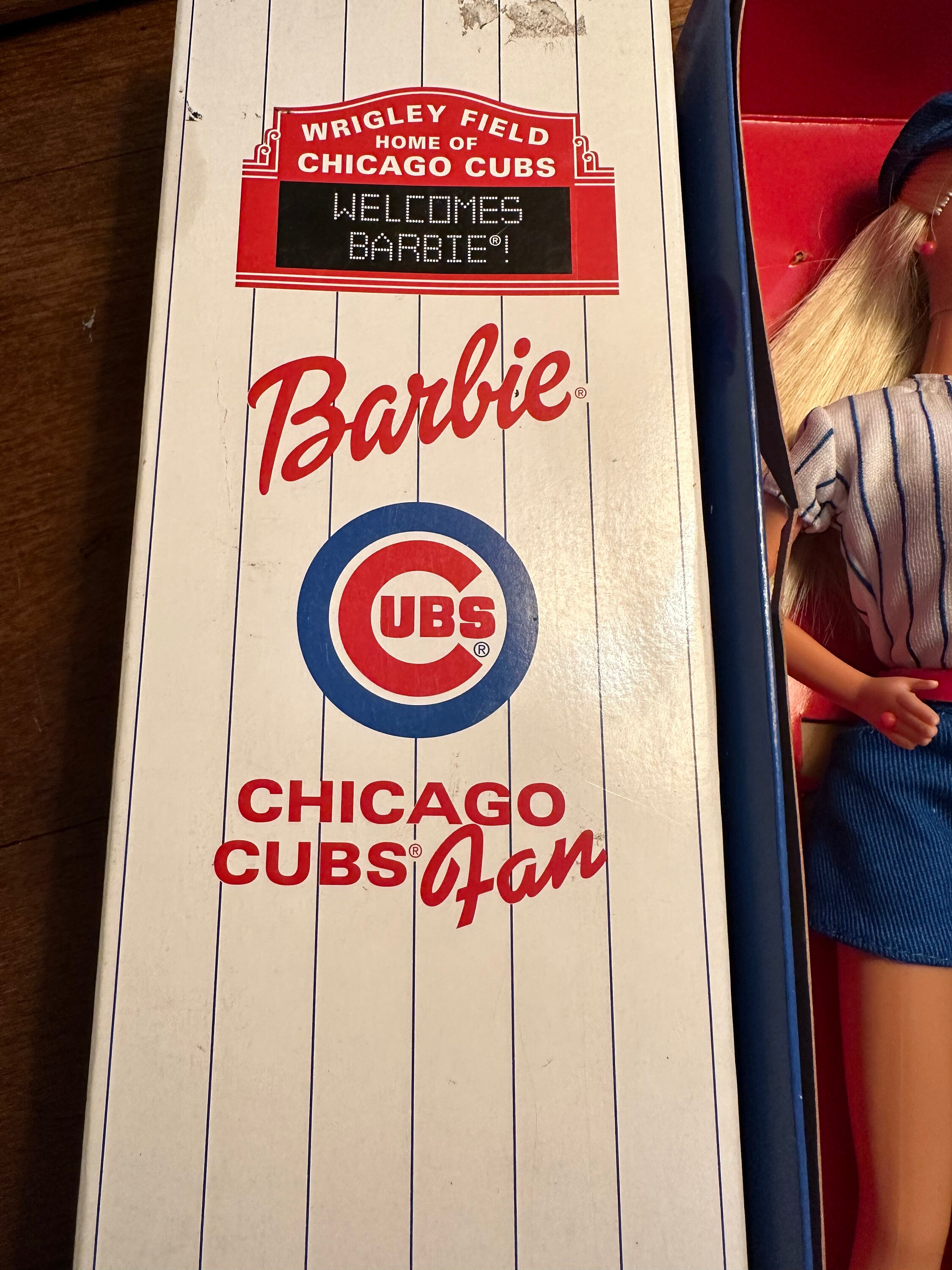 2000 Mattel Barbie Chicago Cubs Fan Fashion Doll 27969 SGA Special ...