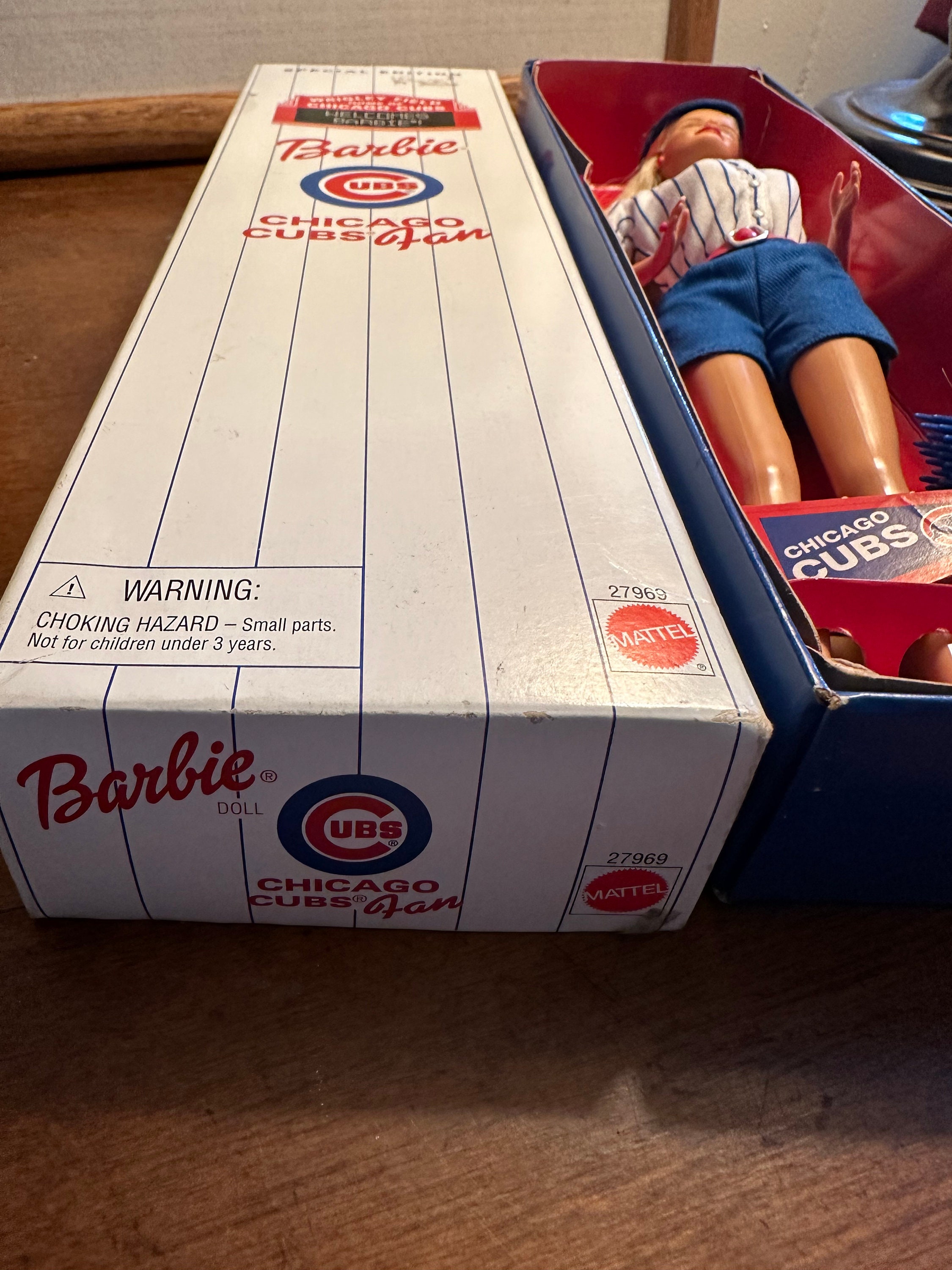 2000 Mattel Barbie Chicago Cubs Fan Fashion Doll 27969 SGA Special ...