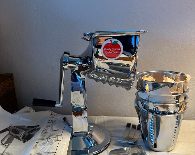 West Bend Kitchen Kutter Cutter Manual Cutter With 5 Cones, Finger ...