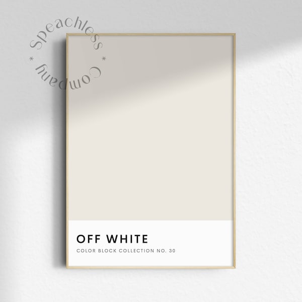 Off White Wall Art - Etsy