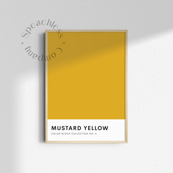 Blue Mustard Yellow - Etsy