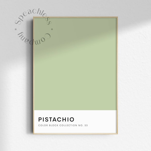 Pistachio Green - Etsy