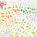 Easter Sticker Sheet, Easter Stickers, Watercolor Stickers, Spring ...