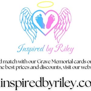 Grave Memorial Card, in Loving Memory of a Special Little Star - Etsy