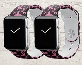 Breast Cancer Apple Watch Band - Etsy