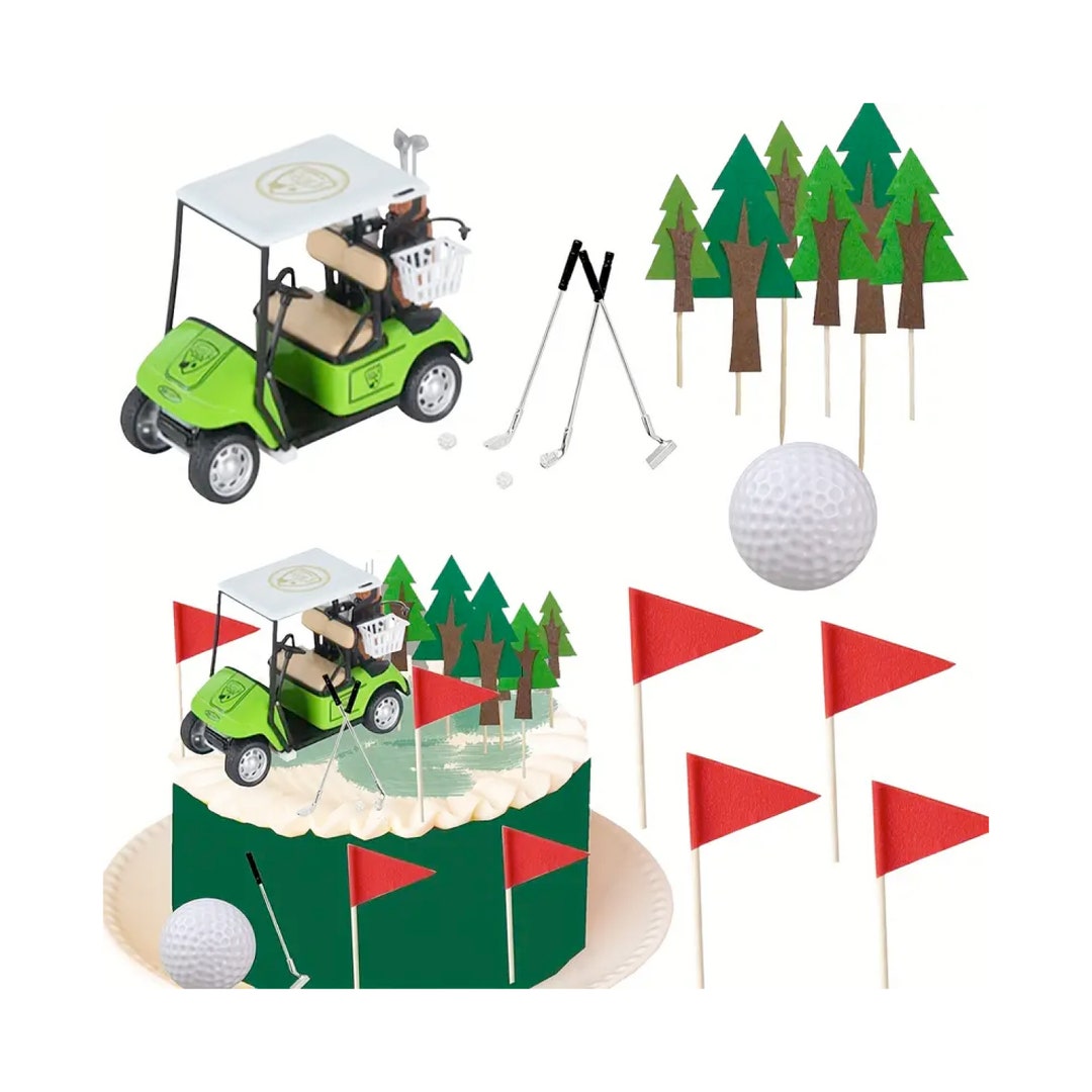 Golf Cake Toppers Golf Party, Golfer Party, Golf Party Supplies, Golfer ...