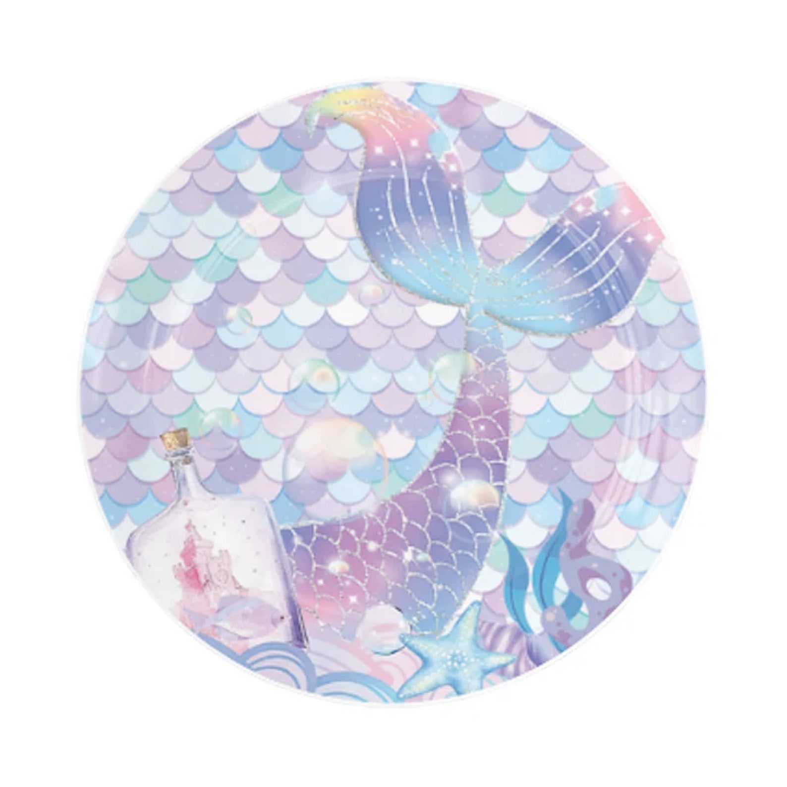 Mermaid Plates Mermaid Party, Mermaid Birthday, Mermaid Bachelorette ...