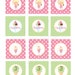 EDITABLE Ice Cream Cupcake Toppers Ice Cream Birthday, Birthday Party ...