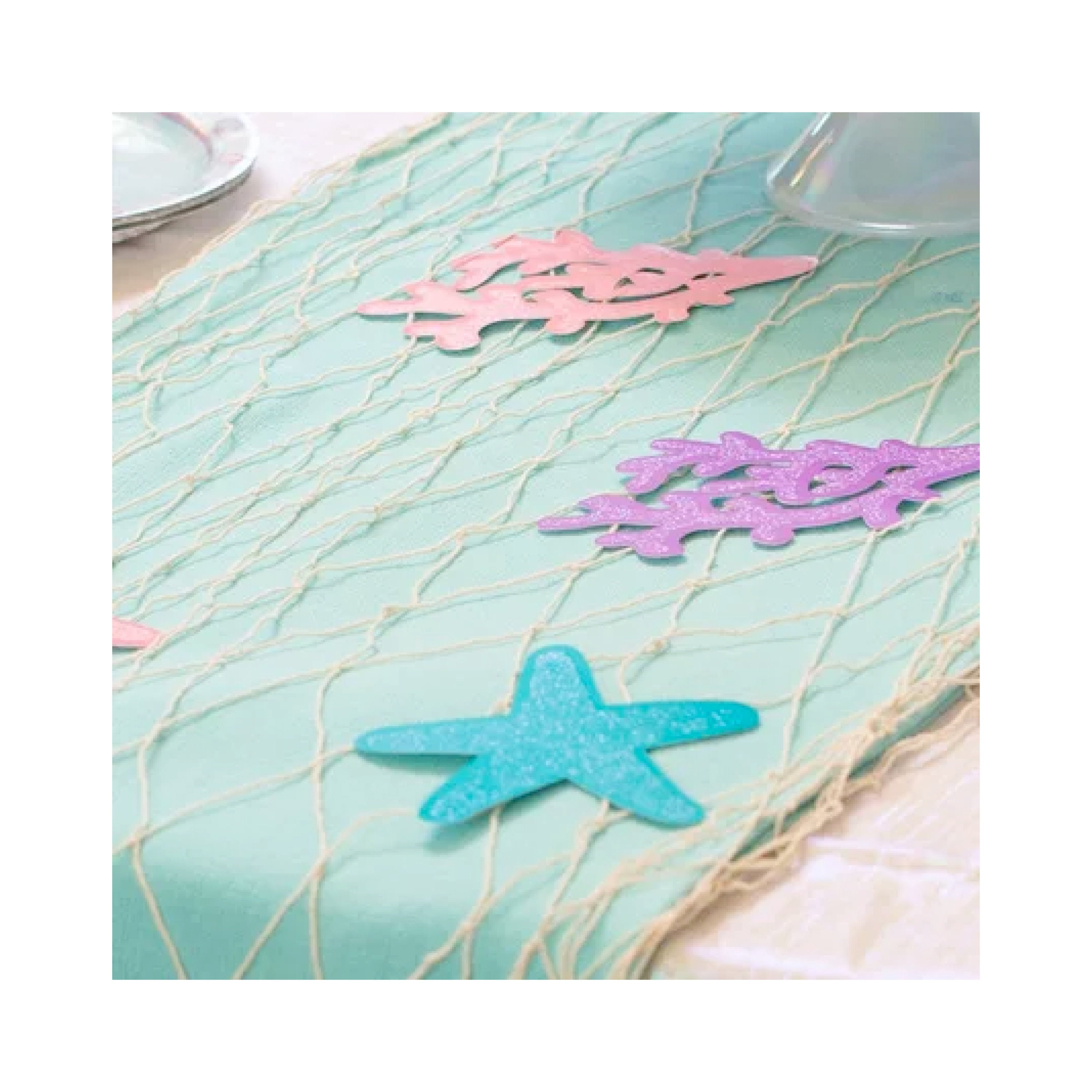 Mermaid Party Table Runner Mermaid Birthday Decorations, Mermaid Baby ...