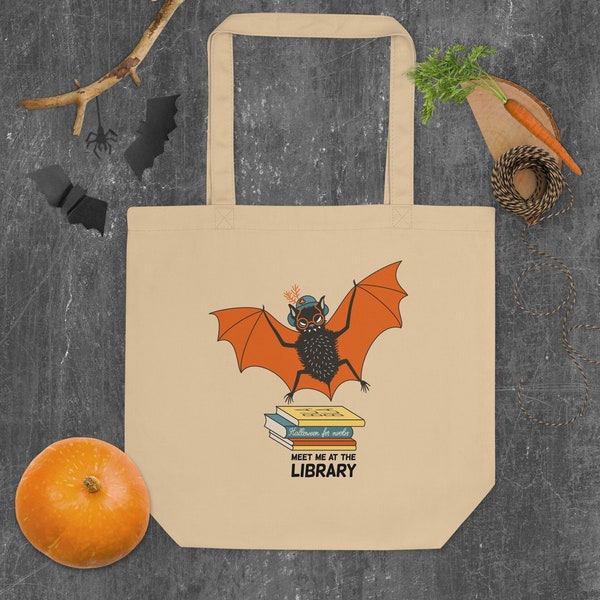 Library Tote Bag - Etsy