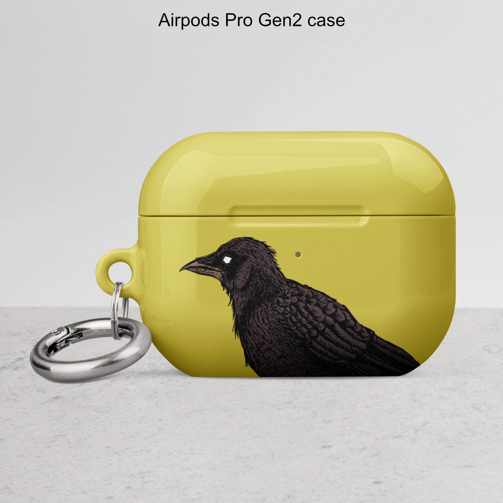 Goth Airpods 3 Case - Raven Airpods Pro Case - Horror Gifts for Goth ...