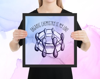 Organic Chemistry Poster - Etsy