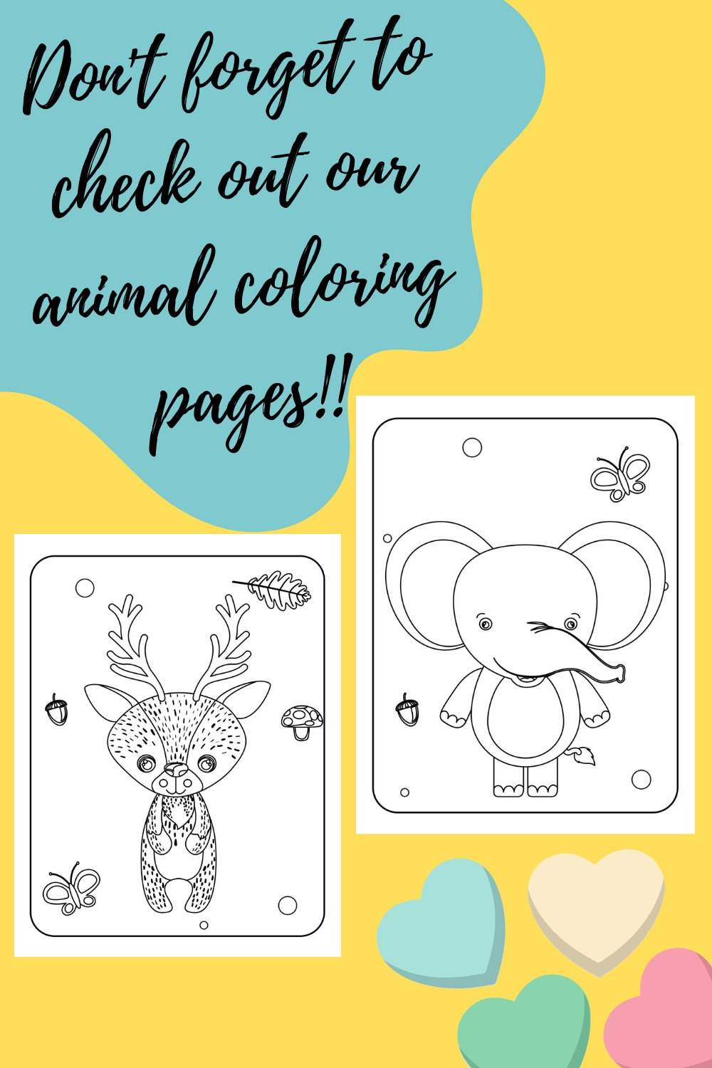 Coloring Pages for Kids Scissor Skills Printable Art Download 20 Pages ...