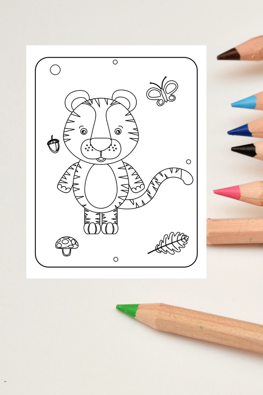 Animal Coloring Pages for Kids 100 Pages Instant Download - Etsy