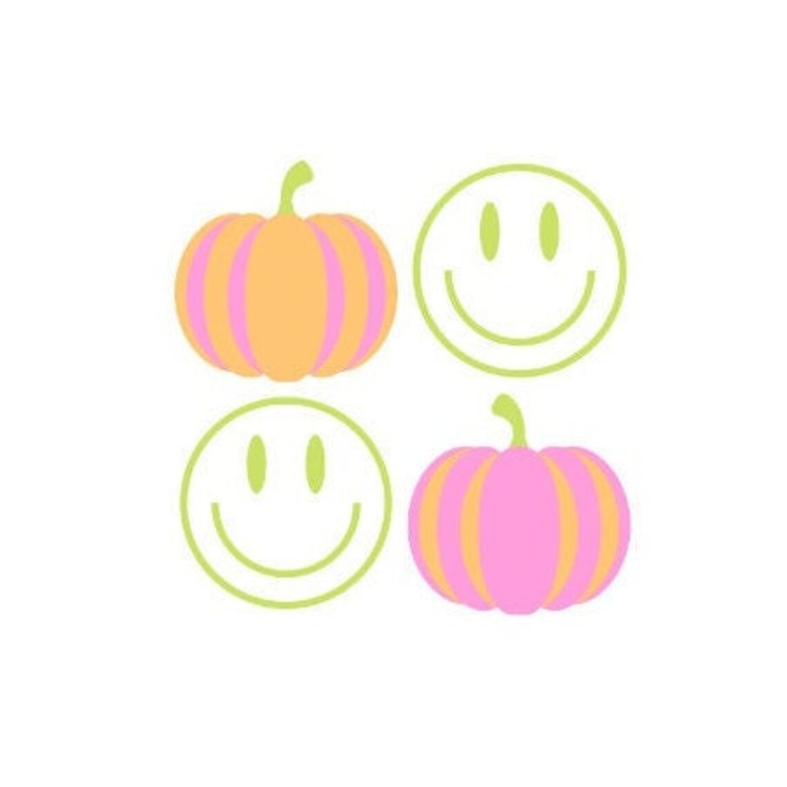 Smiley Face Fall Digital Download SVG - Etsy