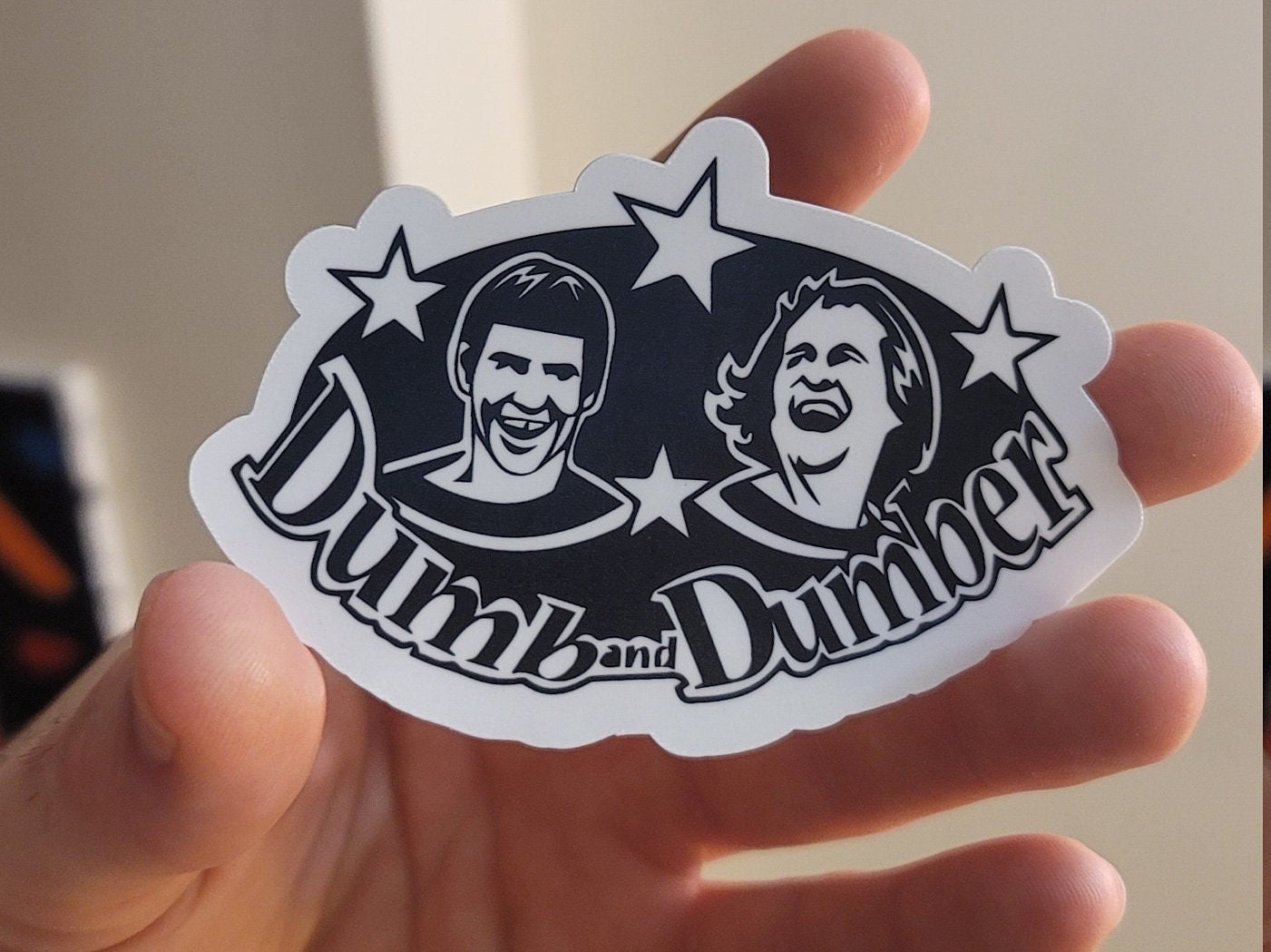 Dumb and Dumber Stickers. 5 Pack of Vinyl Decals - Etsy