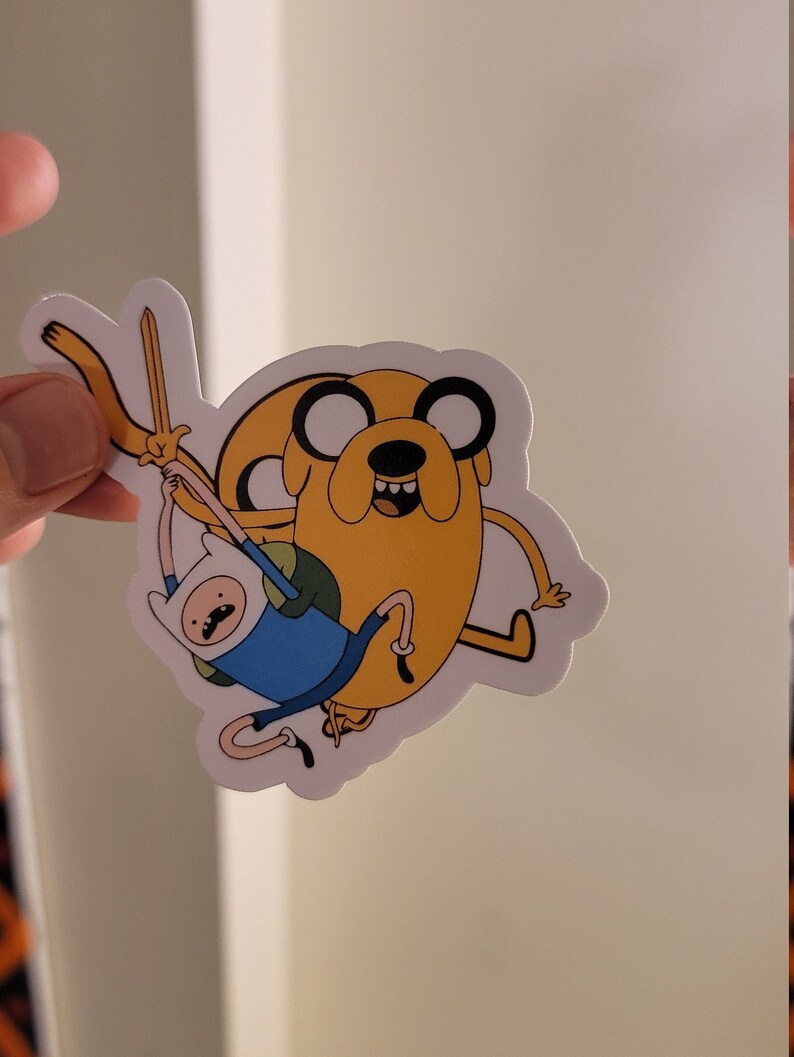 Adventure Time Stickers. 12 Pack. Vinyl, Long Lasting. - Etsy