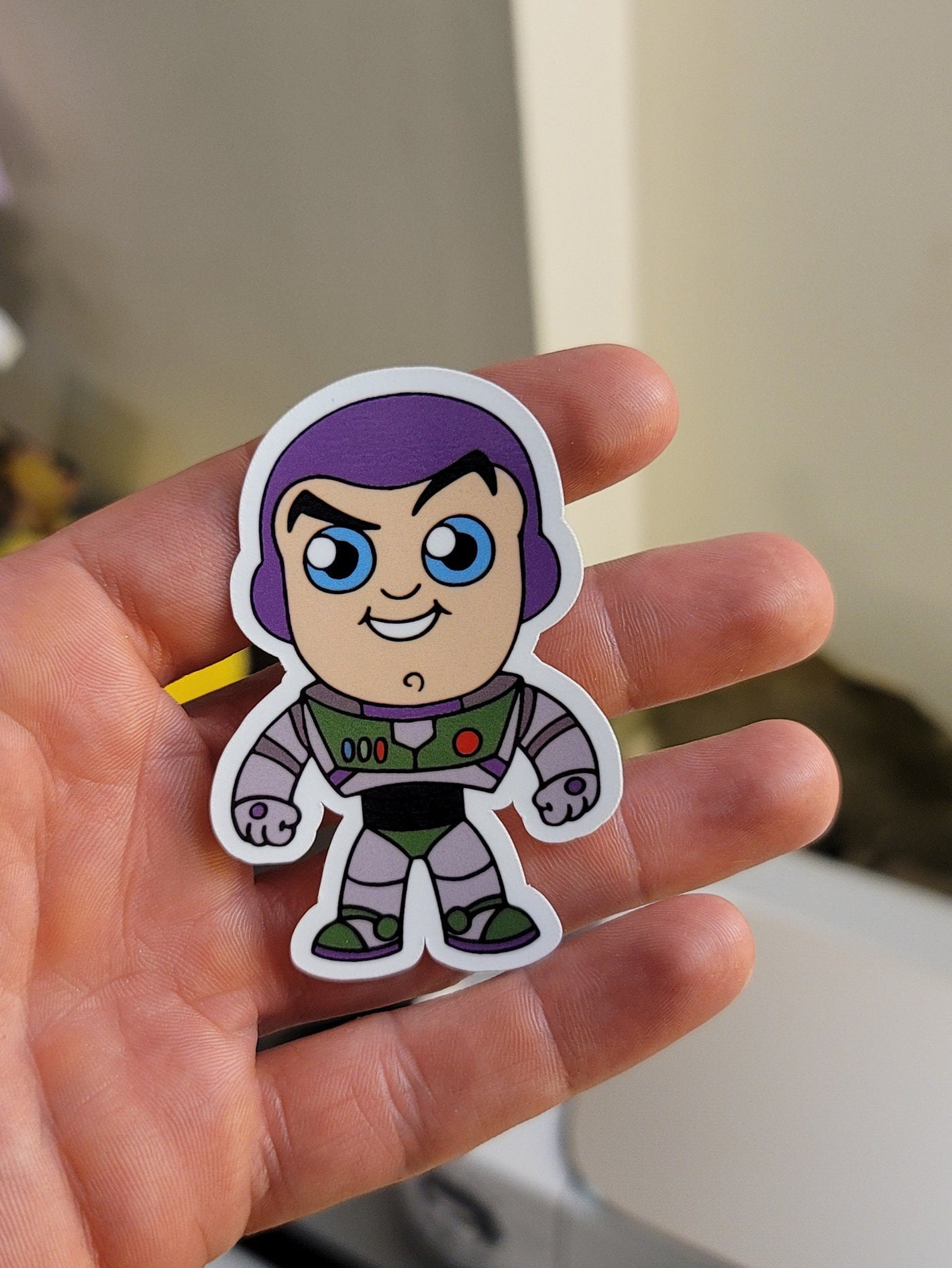 Buzz Lightyear Stickers. 8 Pack of Vinyl Decals - Etsy