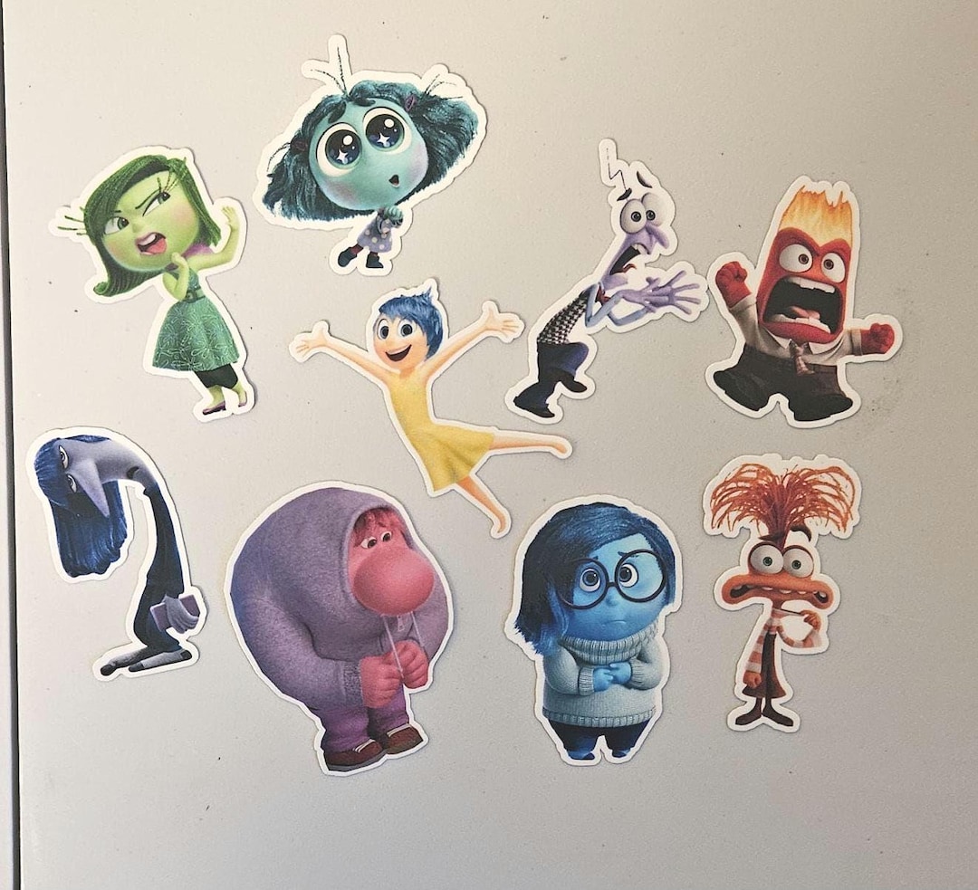 Inside Out Decals. 9 Pack of Stickers - Etsy