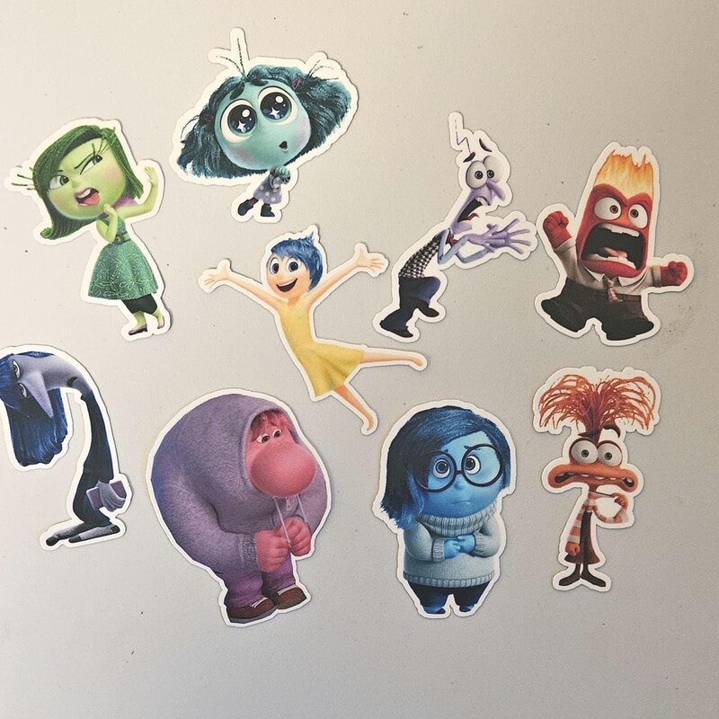 Inside Out Name Tags - Etsy
