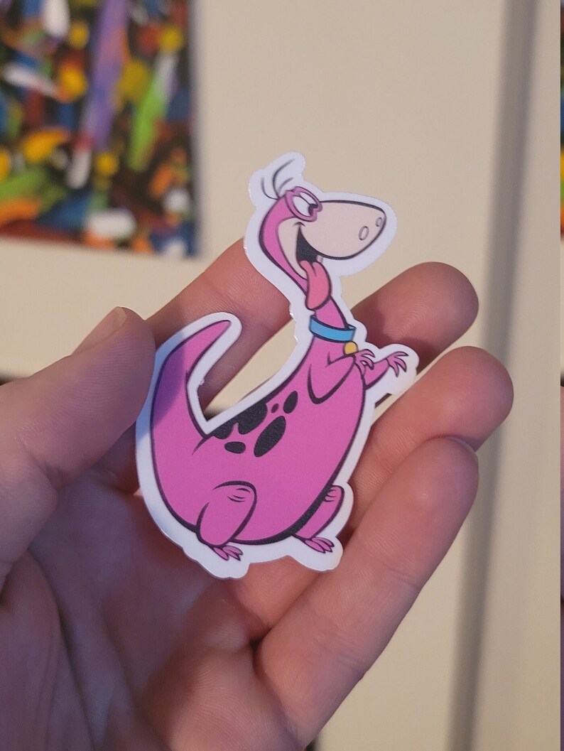 Flintstones Stickers. Cartoon Sticker Pack. Vinyl | Etsy