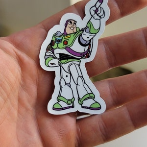 Buzz Lightyear Stickers. 8 Pack of Vinyl Decals - Etsy