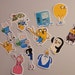 Adventure Time Stickers. 12 Pack. Vinyl, Long Lasting. - Etsy