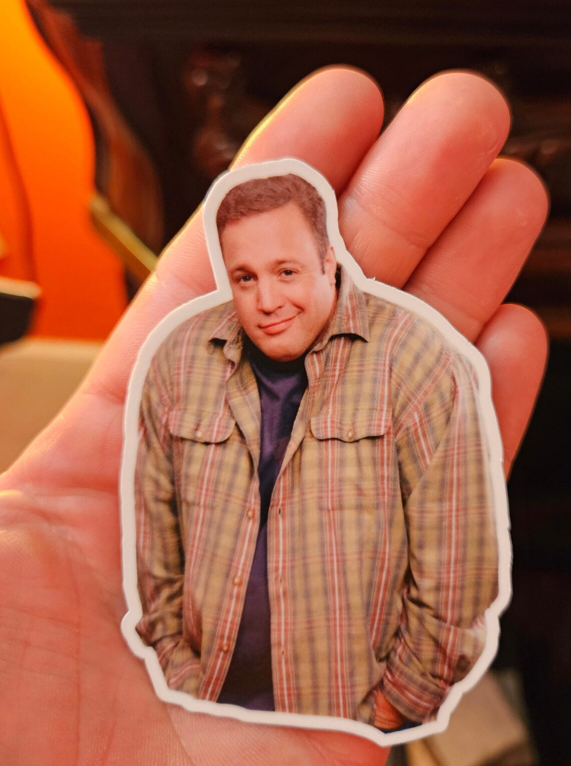 Kevin James Doug Heffernan Meme Decal. Vinyl Sticker - Etsy