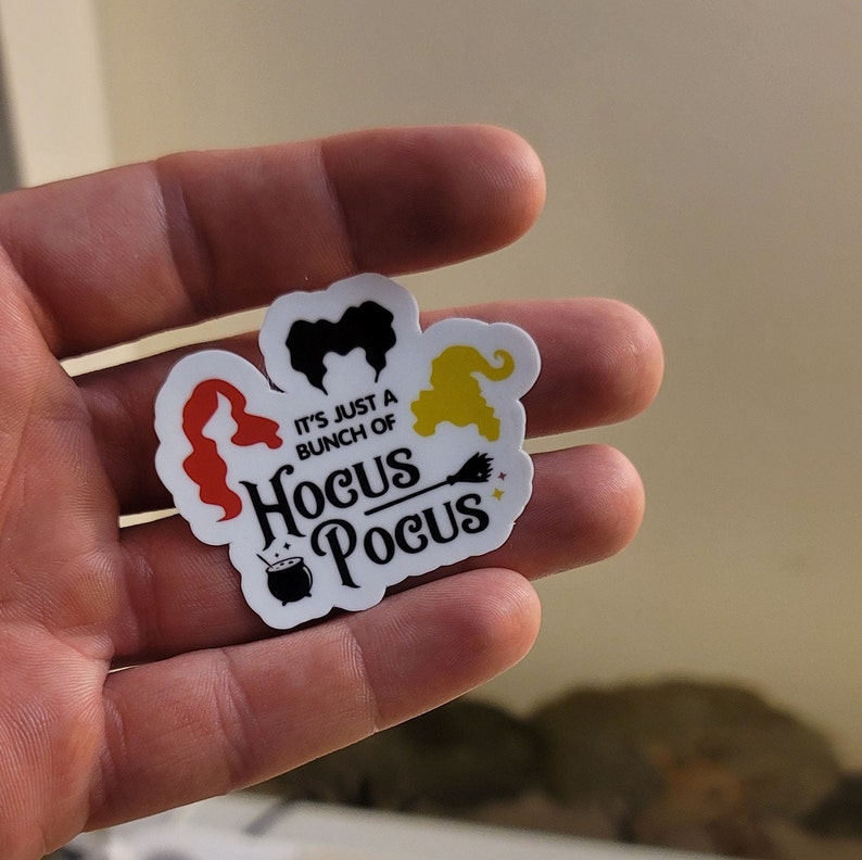 Hocus Pocus Stickers. Halloween Decals - Etsy