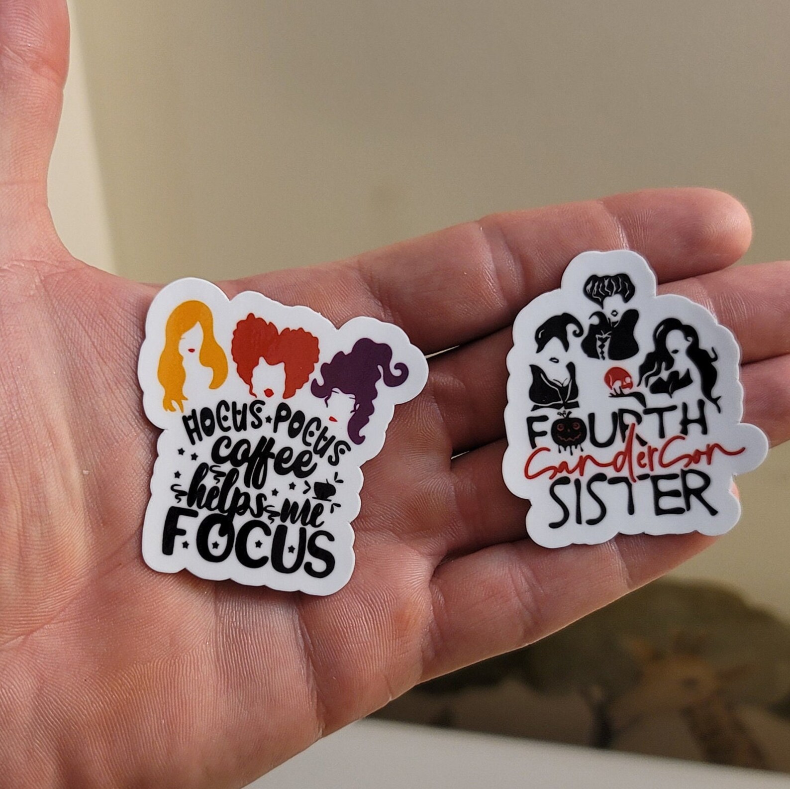 Hocus Pocus Stickers. Halloween Decals - Etsy