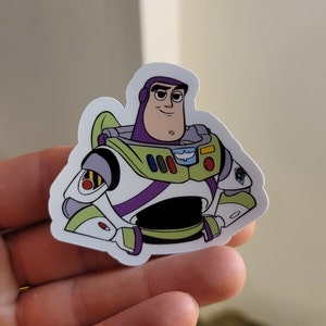 Buzz Lightyear Stickers. 8 Pack of Vinyl Decals - Etsy
