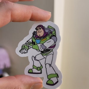 Buzz Lightyear Stickers. 8 Pack of Vinyl Decals - Etsy