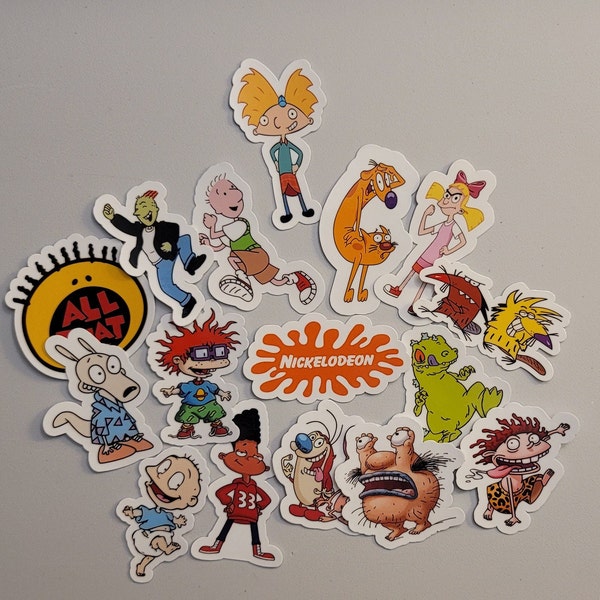 Nickelodeon Stickers - Etsy