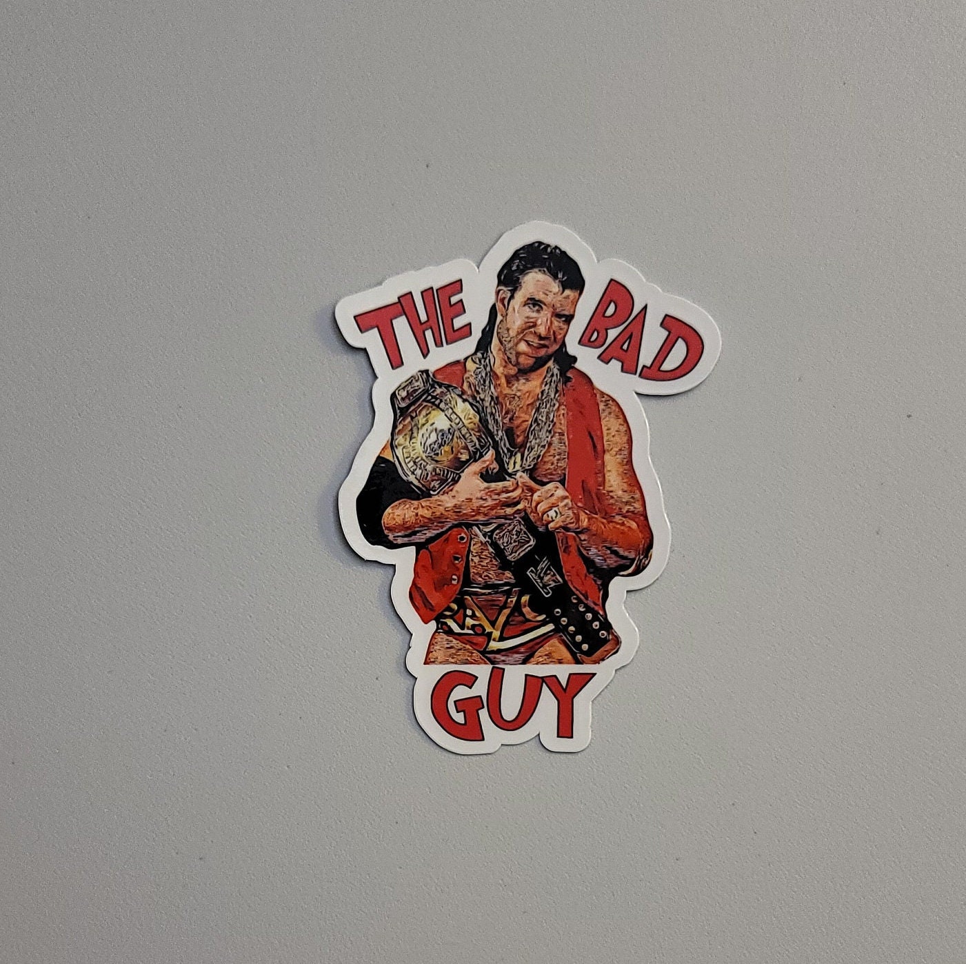 Razor Ramon the Bad Guy Decal. Vinyl Sticker - Etsy