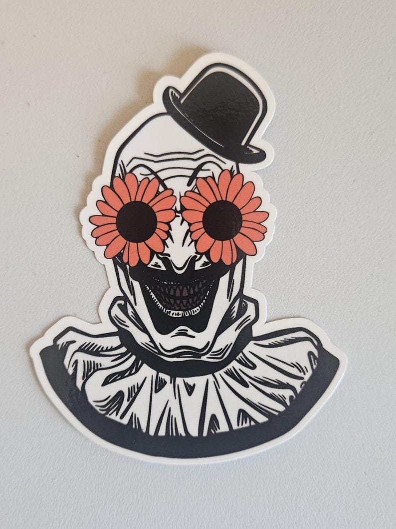 Terrifier Art the Clown Decal - Etsy