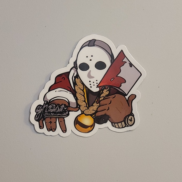 Ghostface Window Decal - Etsy